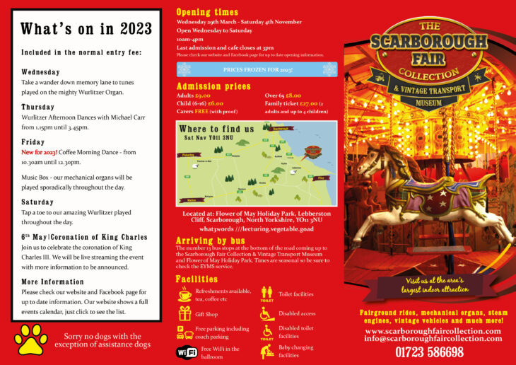Plan your visit | Scarborough Fair Collection | Yorkshire